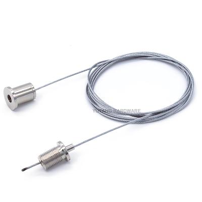 China M5 Thread Steel Cable Suspension Kit 1m Length Flexible For Hanging Lights for sale