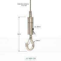 China Stainless Steel Hanging Wire Kit Spring Hook Cable Gripper Versatile For Decor for sale