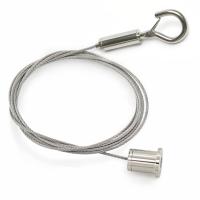 China Stainless Steel Hanging Wire Kit Spring Hook Cable Gripper Versatile For Decor for sale
