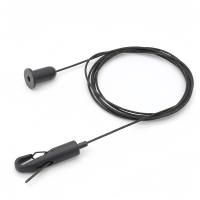 China Matte Black Cable Suspension Kits Wire Rope Hanging Kit For Sign Picture for sale