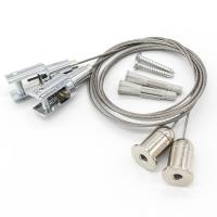 China Customized Steel Cable Suspension Kit Sign Corrosion Proof For Acoustic Panel for sale