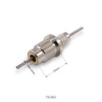 China M10 Adjustable Cable Gripper Art Gallery Lighting Suspension Cable Gripper for sale