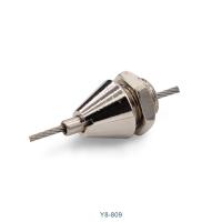 China Pendant Light Suspension Cable Gripper Art Installation M10 Brass Cable Gripper For Hanging System for sale