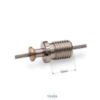 China M8 Thread Brass Cable Gripper Nickel Plating Easy Integration Customization for sale