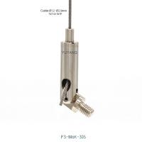China Rotatable Cable Suspension Kits 180 Swing Swivel Ceiling Wire Hanging Kit For Lights for sale