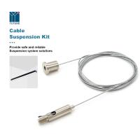 China Adjustable Cable Gripper Ceiling Hanging Wire Kit Lights, Light Box LED Light Cable Suspension Kit for sale