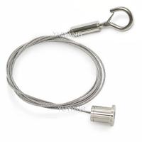 China Ceiling Hanging Wire Cable Kit with Suspension Hook Adjustable Hook Cable Gripper for Hanging Picture, Acoustic Panel for sale