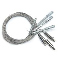 China Adjustable Size Stainless Cable Gripper Hanging Wire Cable Gripper Suspension Kit Ceiling Cable Gripper for sale