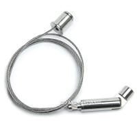 China Adjustable Size Stainless Cable Gripper Hanging Wire Cable Gripper Suspension Kit Ceiling Cable Gripper for sale