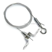 China Manufacturer Hanging Wire Kit Hook Cable Gripper with Fixture Hanger Home Picture Art Gallery Display Cable Kit for sale