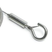 China Manufacturer Hanging Wire Kit Hook Cable Gripper with Fixture Hanger Home Picture Art Gallery Display Cable Kit for sale