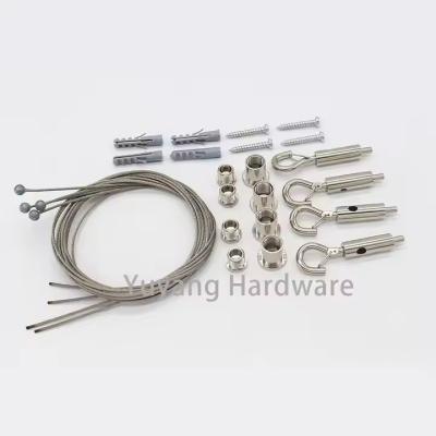 China Most Popular Hanging Kit Adustaable Hanging Kit Lighting Suspension Cable Grippers for sale