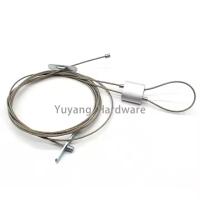 China Factory Price Suspension Wire Rope for Lighting Suspension Hang Kit With Looping Cable Gripper for sale