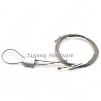 China Factory Price Suspension Wire Rope for Lighting Suspension Hang Kit With Looping Cable Gripper for sale