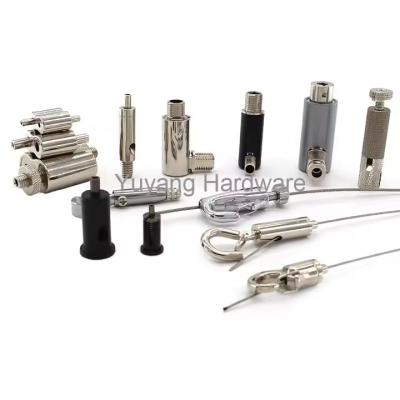 China Most Popular Lighting Suspension Cable Grippers  Hanging Kit Oem Wire Hanging Kit Led Fixture Hanging Kit for sale