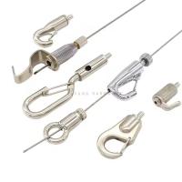 China Hot Sales Hook Cable Gripper Adjustable Hanging Wires Kit Suspension Kits for Photos for sale