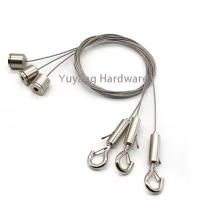 China Hot Sales Hook Cable Gripper Adjustable Hanging Wires Kit Suspension Kits for Photos for sale