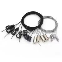 China Hot Sales Suspension Cable Gripper OEM Steel Hanging Cable Lighting Attachment Rail Hanger Kit for sale