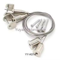 China Wholesale Cable Hanging Kit Adjustable Hanging Light System Hanging Wire for Accostic Panel for sale