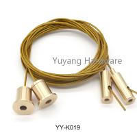 China Most Popular Stainless Steel Hanging Kit with Lighting Suspension Cable Grippers Cable Clips for sale