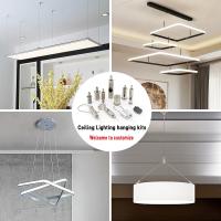 China Most Popular Stainless Steel Hanging Kit with Lighting Suspension Cable Grippers Cable Clips for sale