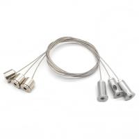 China Suspension Kit with Circulating Ceiling Fixing Light Suspension Set Custom Steel Wire Rope with Adjustable Hook for sale