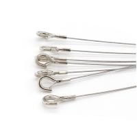 China Hanging Kit Suspension Kit Stainless Steel Wire with Adjuster Aircraft Looping Cable Lock Loop Cable Safety Cable Grip Lock Wire for sale