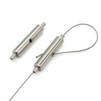 China Stainless Steel Wire with Adjuster Aircraft Looping Cable Lock Hanging Kit Loop Cable Safety Cable Grip Lock Wire Suspension Kit for sale