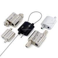 China Steel Loop Cable with Adjustable Two Way Gripper Suspension Cable Kit High Strength Wire Locking Cable Kit for sale