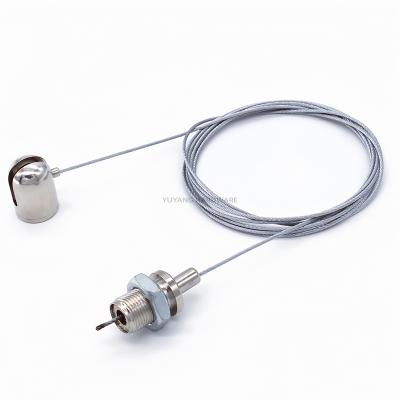 China High Quality Adjustable Ceiling Mount with Cable Suspension Kit Lighting Picture LED Lights Cable Hanging System for sale