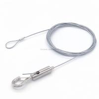 China Factory Customized High Quality Steel Cable Suspension Kit Wire Rope Assembly for Indoor Suspension for sale