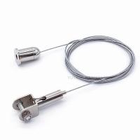 China Adjustable Panel Ceiling Cable Suspension Kit Steel Hanging Wire with Cable Gripper for Lighting,Picture, Sign, Acoustic Panel for sale