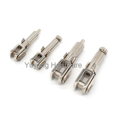 China Factory Price Design Cable Lighting Adjustable Fork Gripper With Locking Pin for sale
