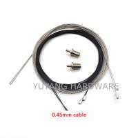 China Mini Cable Gripper for 0.45mm Cable Stainless Steel Wire Rope Suspension Hanging Kits with Easy Installation and Modern Design for sale