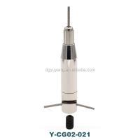 China OEM Custom Brass Hanging System Kit with Suspension Cable & Clips in Nickel/Black Chrome for LED Panel Lights for sale