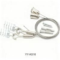 China Hot Sales Adjustable Wire Cable Hanging System Wire Suspension Hanging Kit Ceiling Hanging Cable Kit for sale