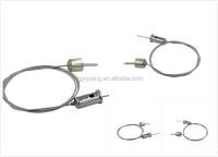 China Factory Price Suspension Wire for Ceiling Brass Wall Mount Picture Hanging Kit Hooks Mirror Hanger for sale