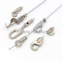 China Most Popular Copper Wire Rope Clip Suspension Kit Light Hanging Wall Frame Hanging Kit OEM Customizable for sale