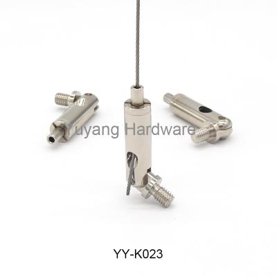 China High Quality Brass & Stainless Steel Cable Gripper Wire Rope Sling Hanging Kit China Supplier's Hot Sale Cable Wire Rope Clip for sale