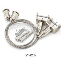 China Factory-Priced Copper Wire Rope Sling Safety Cable Gripper Hanging Kit with Copper Wire Rope Clip for Cable Clips for sale