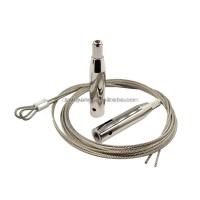China OEM Custom Luminaire Lighting Kit Acoustic Suspension with Brass Wire Cable Mounting and Hanging Stainless Steel for sale