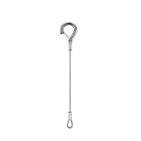 China Factory 304 Stainless Steel Wire Rope Assembly AISI Welding Cutting Bending Waterproof Rust-proof Durable Hanging Steel Rope for sale
