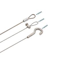 China Factory 304 Stainless Steel Wire Rope Assembly AISI Welding Cutting Bending Waterproof Rust-proof Durable Hanging Steel Rope for sale