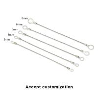 China Loop Safety Rope Stainless Steel Galvanized Wire Rope Cable With Eyelet Stainless Clip Hook Carabiner and Loop End Safety Cable for sale