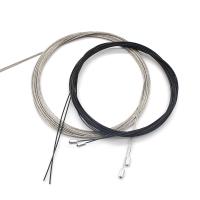 China Customized Black Color Stainless Steel Wire Rope 304 Wire Rope 7*7 1mm/1.2mm/1.5mm/2mm /3mm  or More Diameter Wire Rope for sale