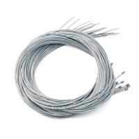 China Customized Black Color Stainless Steel Wire Rope 304 Wire Rope 7*7 1mm/1.2mm/1.5mm/2mm /3mm  or More Diameter Wire Rope for sale