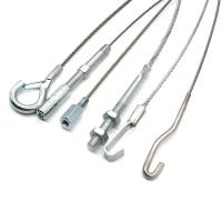 China Factyory Price 1.2-2mm Steel Wire Rope Sling With Eyelet Cable Assembly with Snap Hook for sale