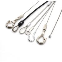 China Hot Sale Stainless Steel Wire Rope Sling Hook Cable Assembly With Loop for sale