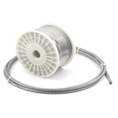 China High Quality Custom Steel Wire Rope Stainless Steel PVC Coated Steel Wire Rope Sling for sale