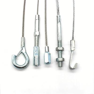 China Hot Sales Picture Hook Kit OEM Picture Hanging Cable Hooks Led Suspension Kit for sale